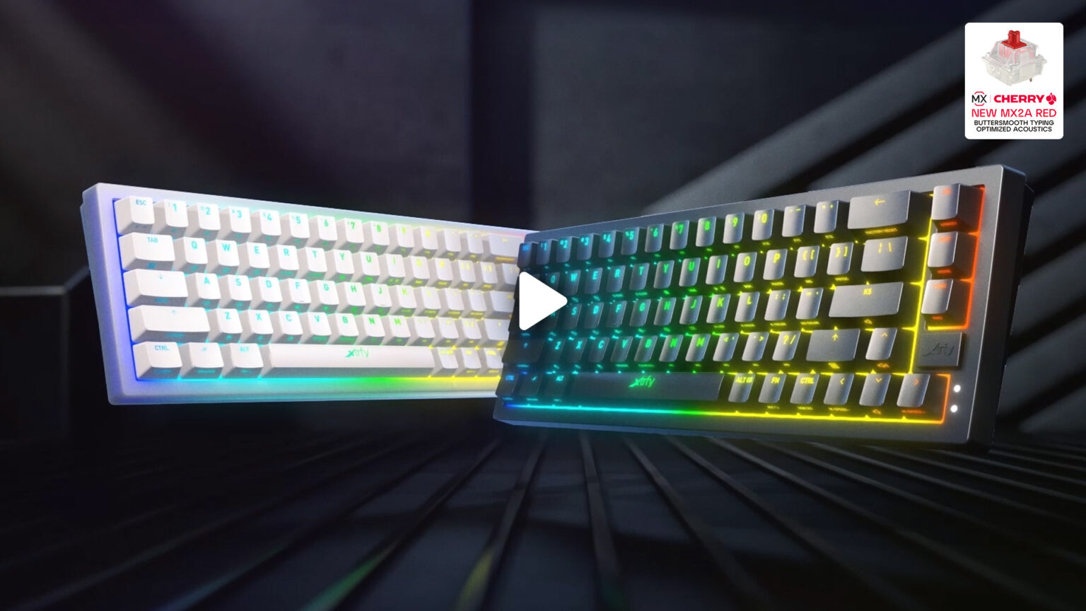 CHERRY XTRFY presents K5V2 Compact gaming keyboard at gamescom LAN ...